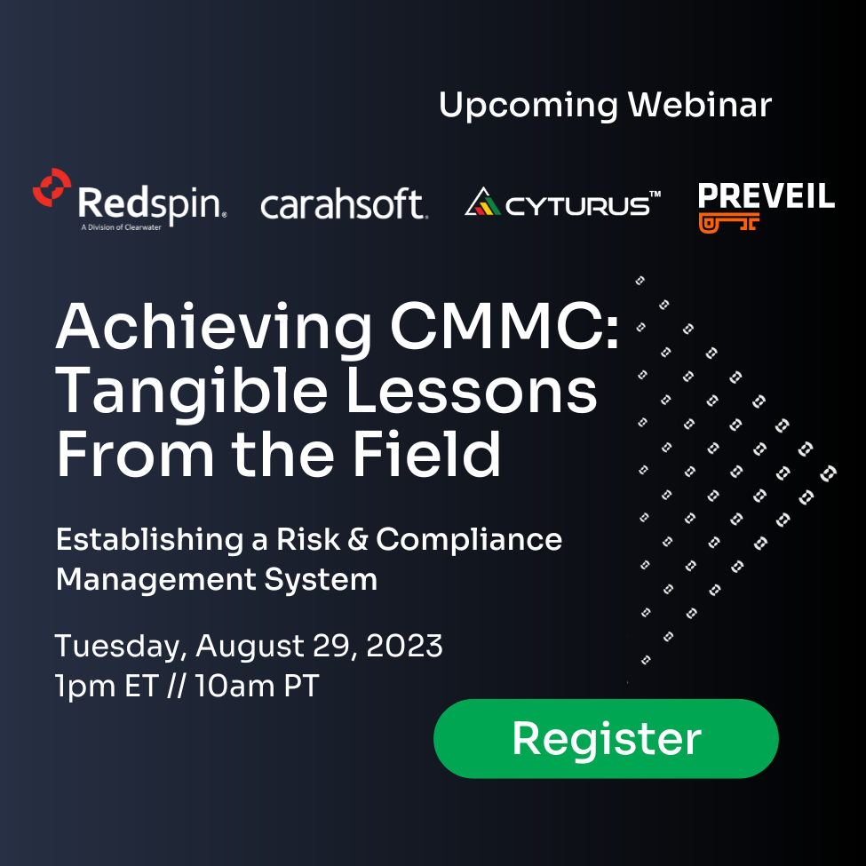 Achieving CMMC - Tangible Lessons from the Field - Redspin