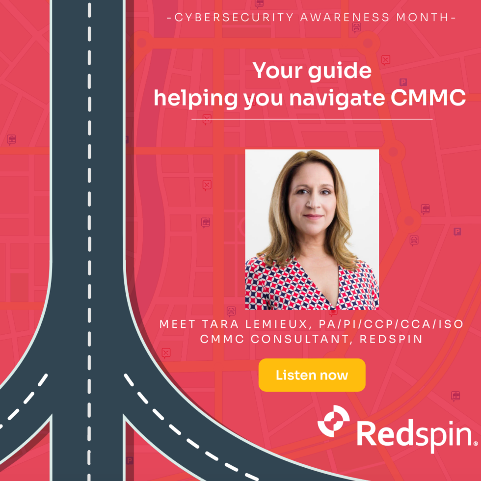 Your CMMC Guide: Tara Lemieux, CMMC Consultant at Redspin - Redspin