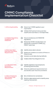 CMMC Compliance Implementation: A 5-Step Checklist